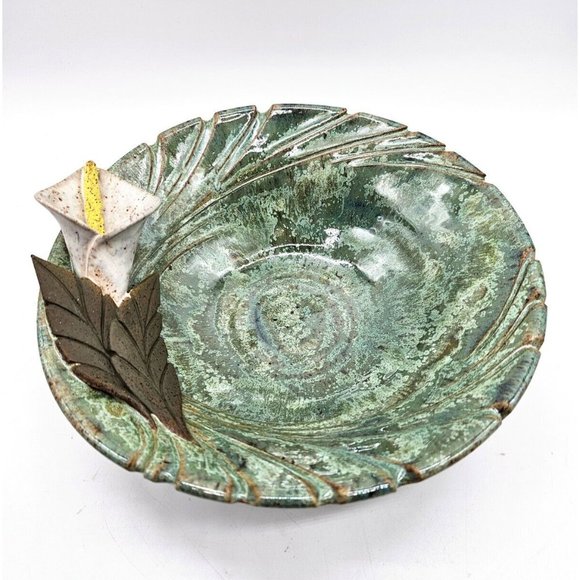 Studio Pottery | Accents | Cala Lily 3d Hand Thrown Stoneware Art ...
